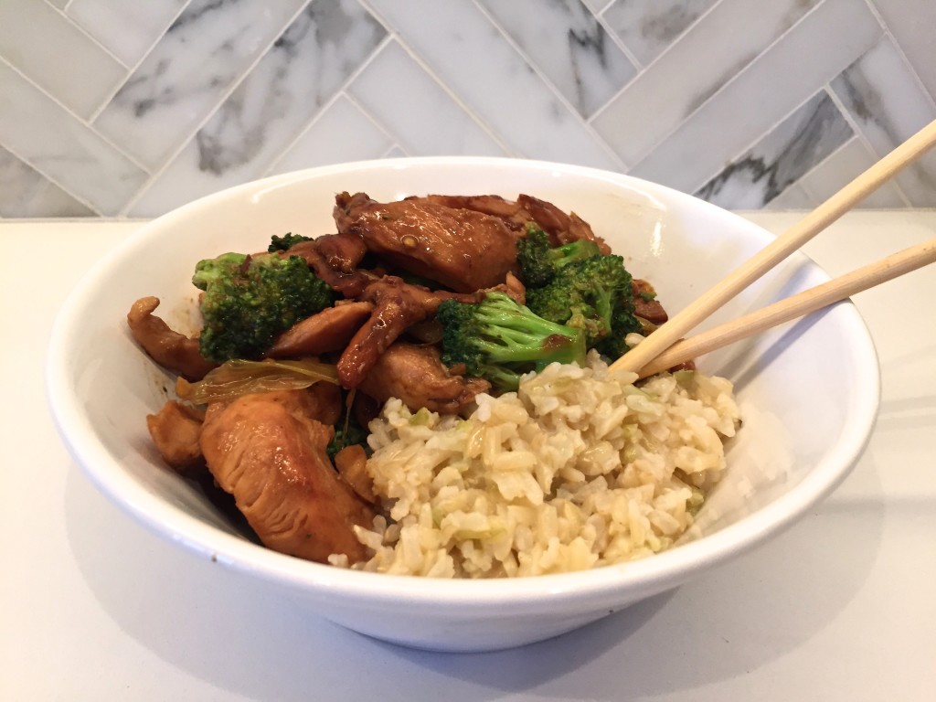 Chicken Shitake Broccoli Stir-Fry - Three Hungry Boys