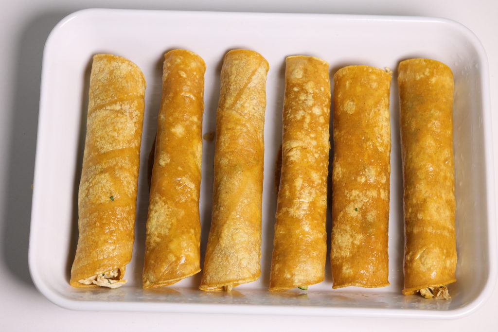Chicken Taquitos - Three Hungry Boys