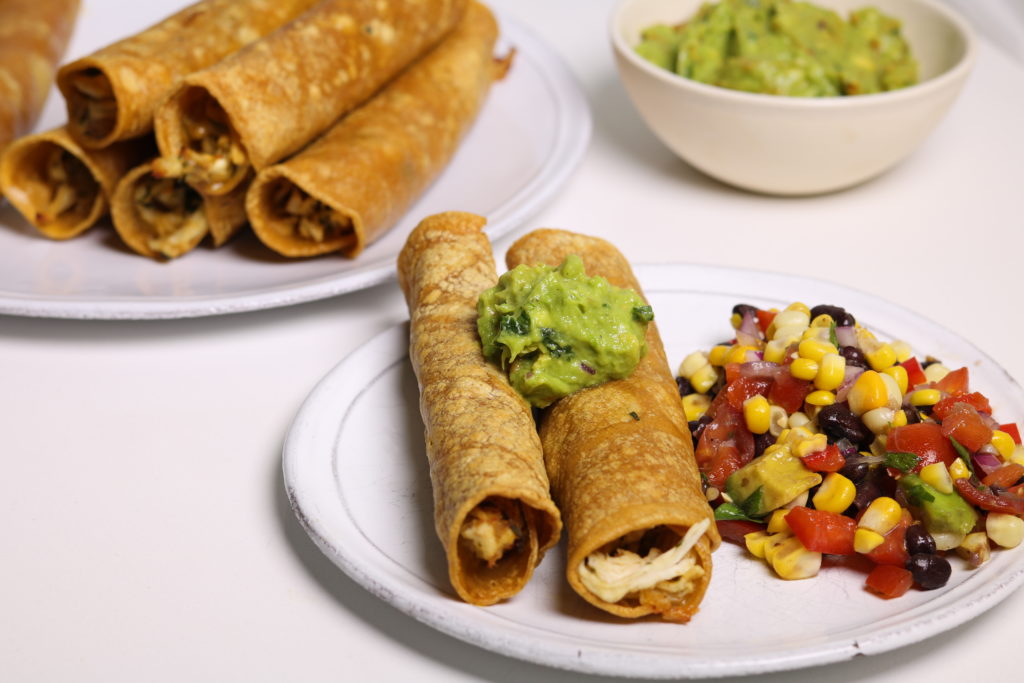 Chicken Taquitos - Three Hungry Boys